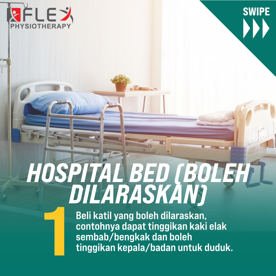Strok; Persiapan Selepas Keluar Dari Hospital - Flexphysiotherapy