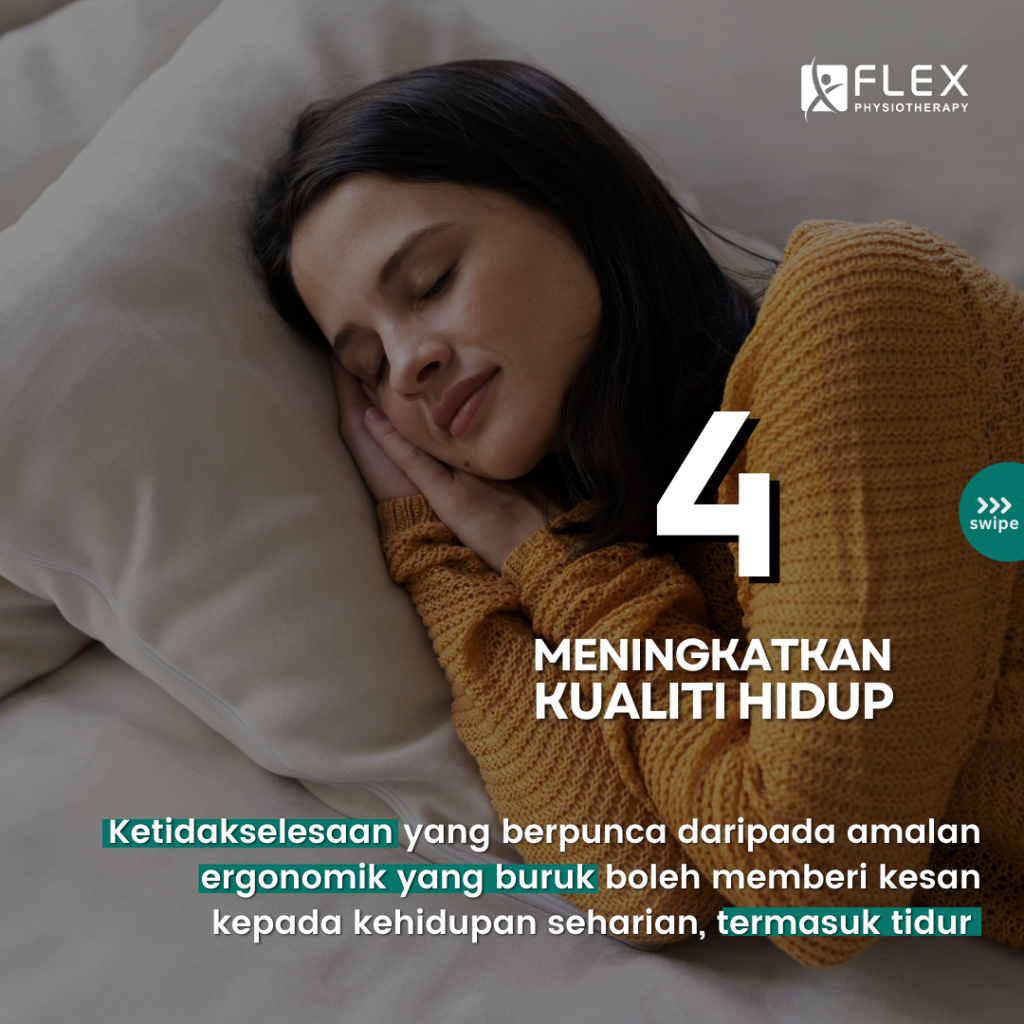 Ergonomik Yang Betul Elak Perkara Tak Diingini Berlaku! - Flexphysiotherapy